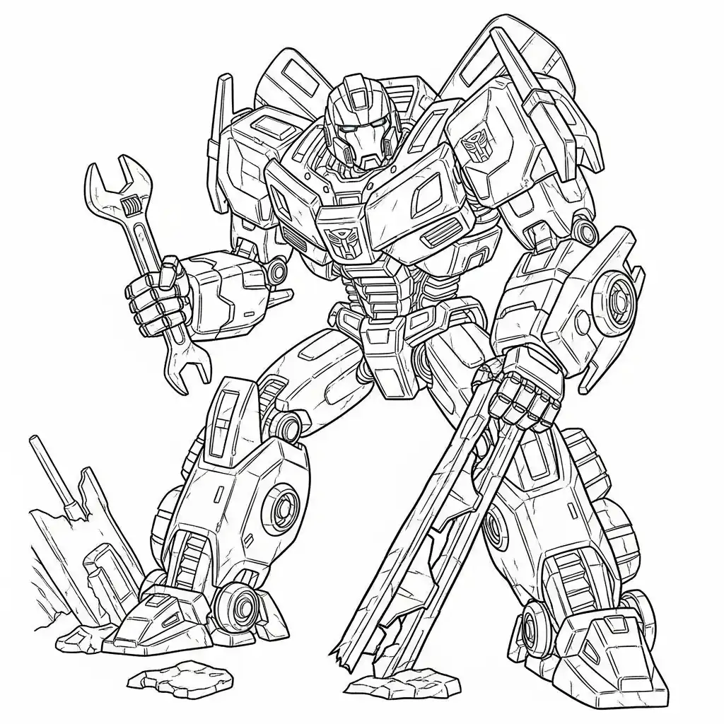 31 Transformers Para Colorear - Diseña Tus Héroes De Metal