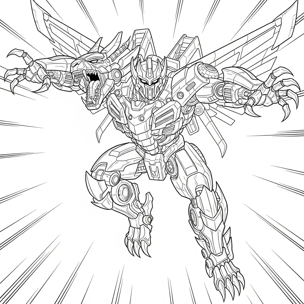 31 Transformers Para Colorear - Diseña Tus Héroes De Metal