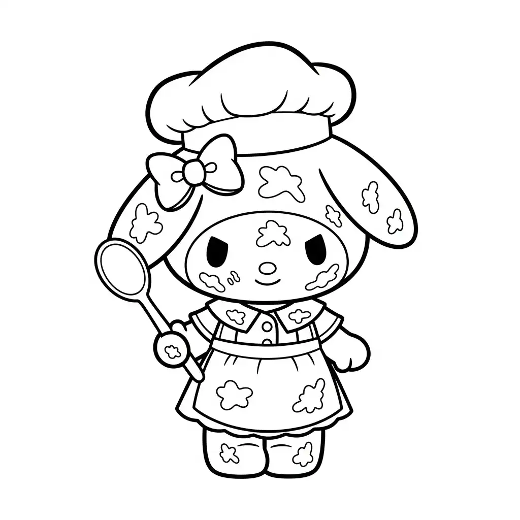 43 My Melody Para Colorear - Traza Dulzura Y Sueños Rosados