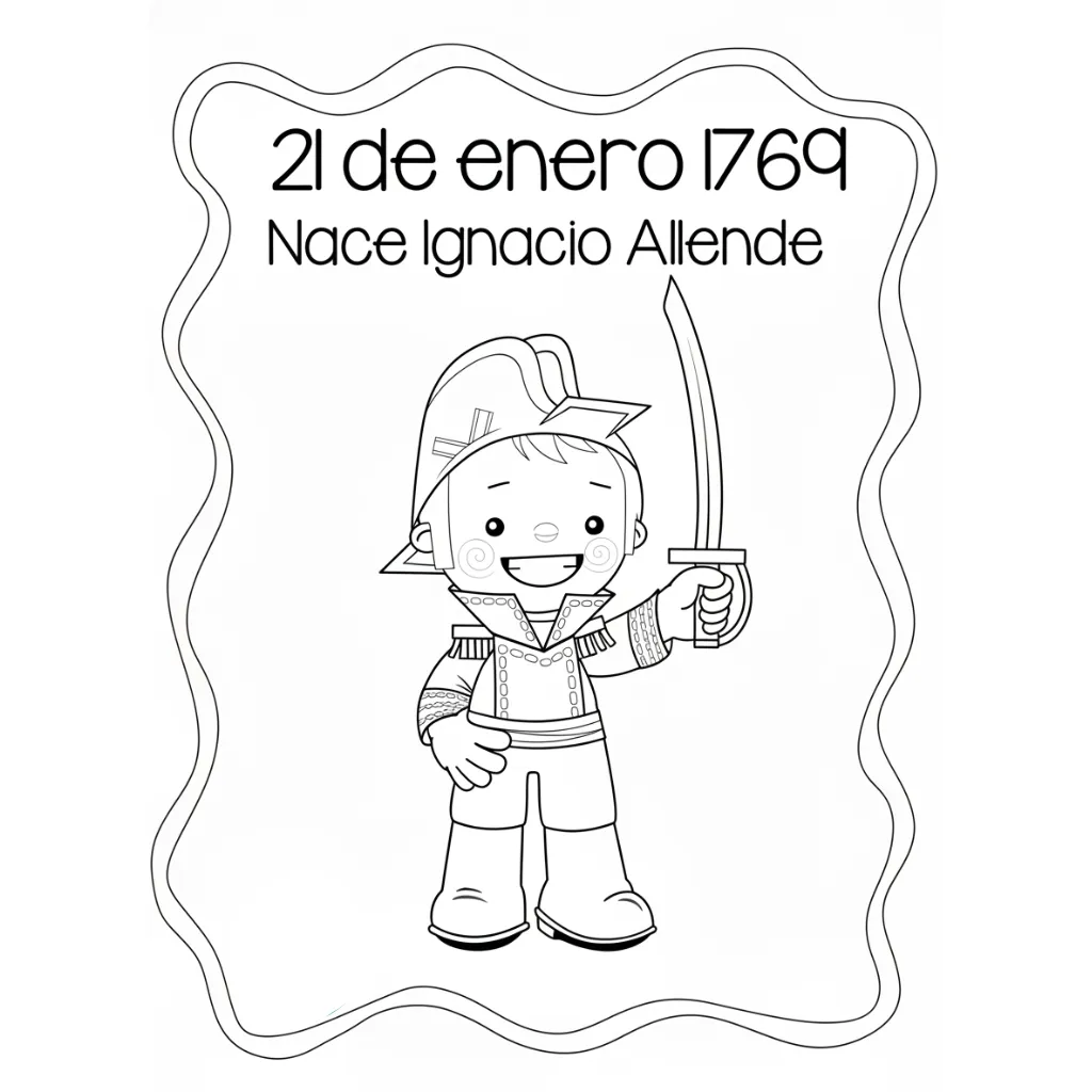 19 Portadas De Enero Para Colorear - ¡Inicia Un Año Radiante