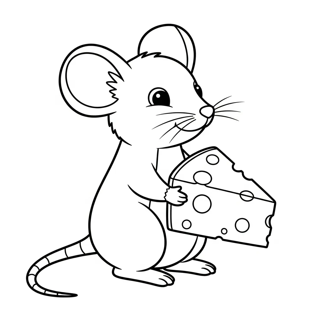 18 Ratón Para Colorear - Descubre Un Universo En Cada Trazo