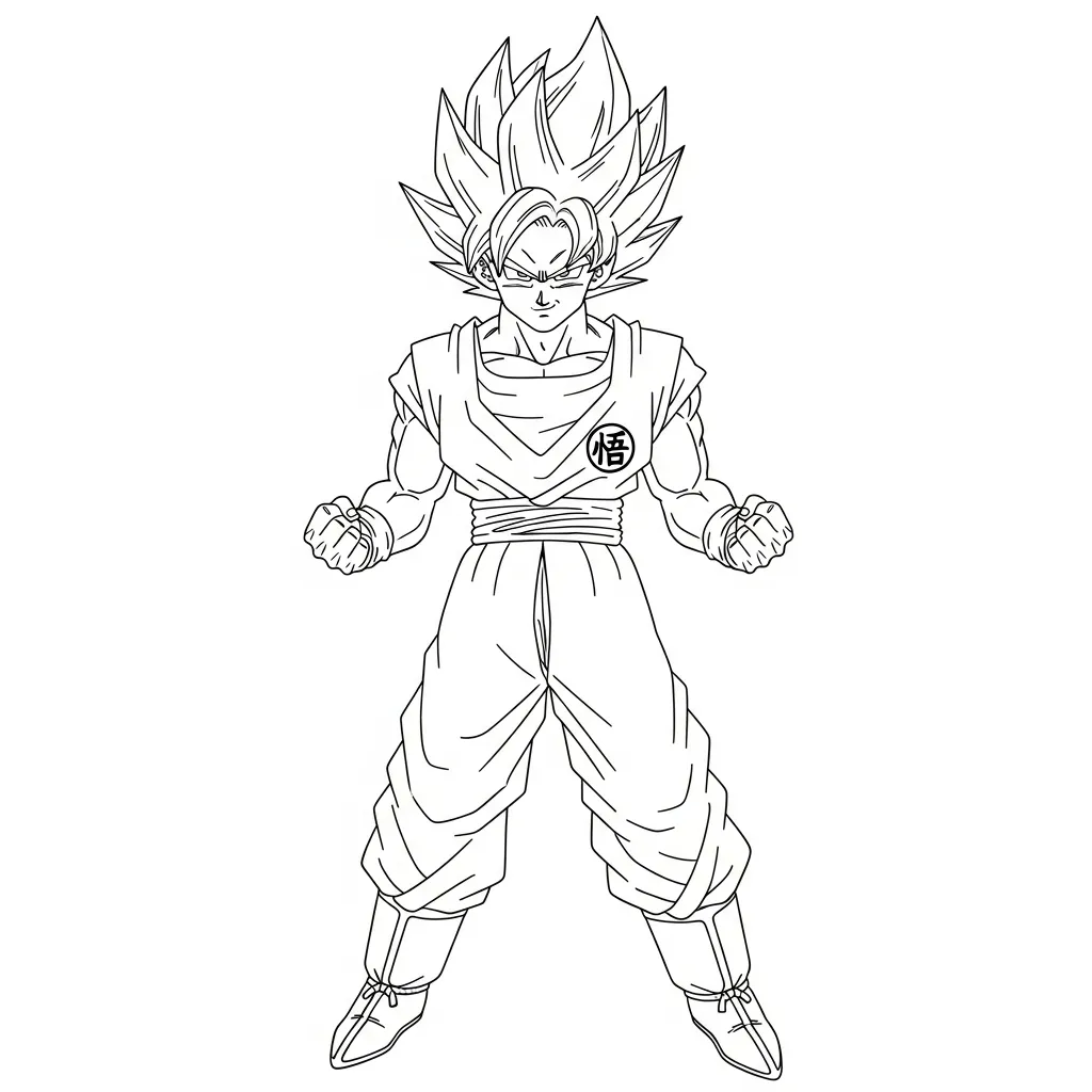 33 Dragon Ball Z Para Colorear - ¡Descarga La Aventura épica!