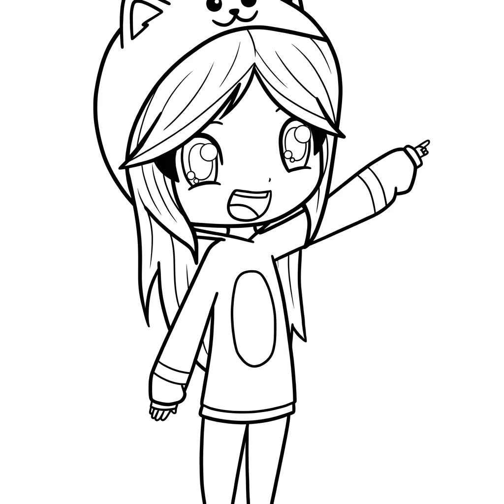 24 Lyna Y Mandarina Para Colorear - ¡Pinta Con Team Anormal!